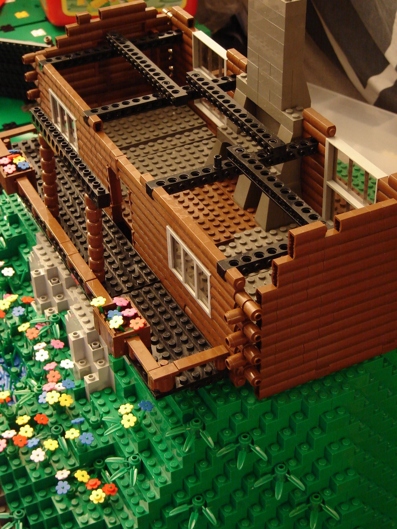 LEGO Log Cabins | GallaghersArt