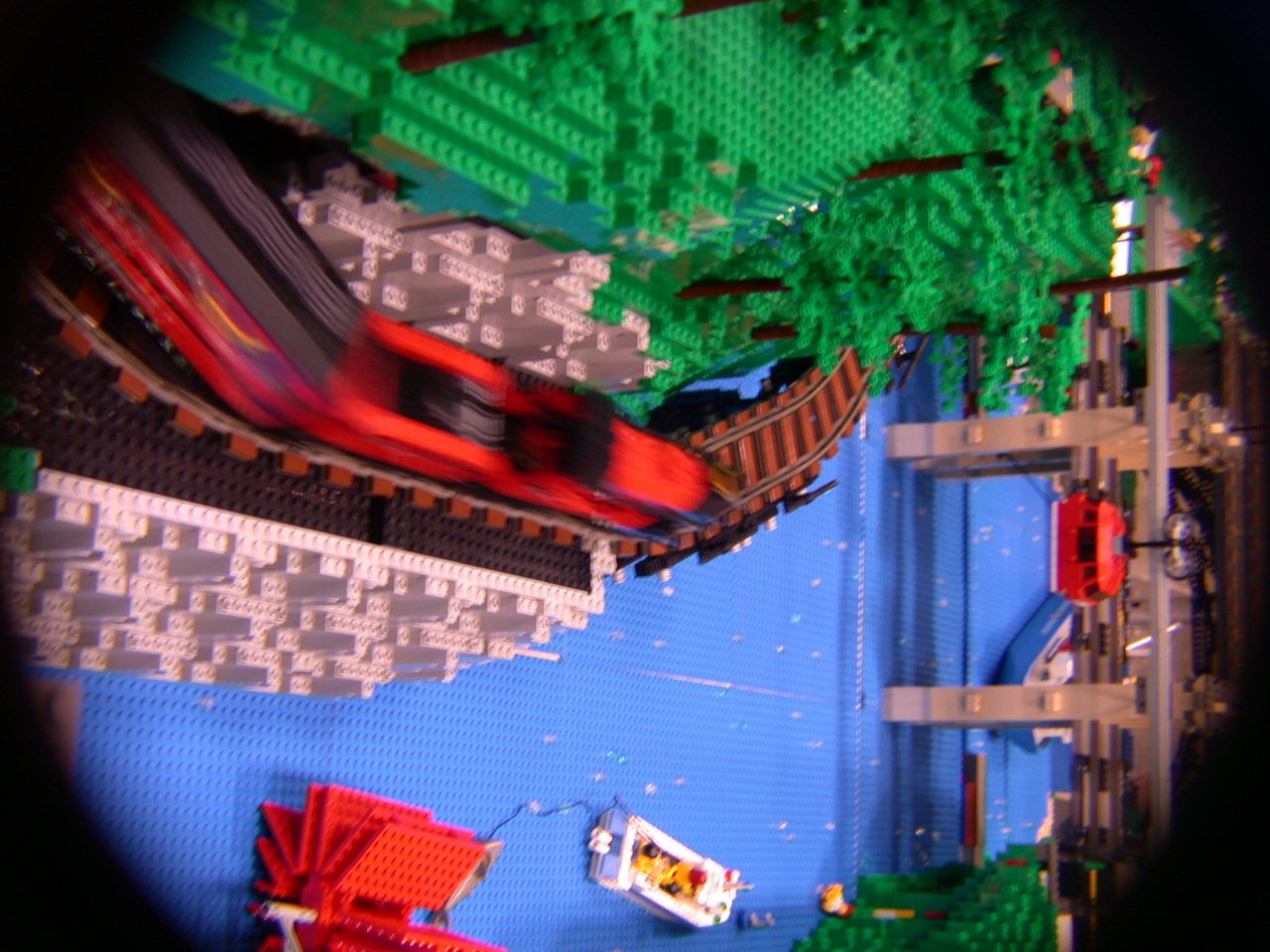 Scenery made from LEGO | GallaghersArt